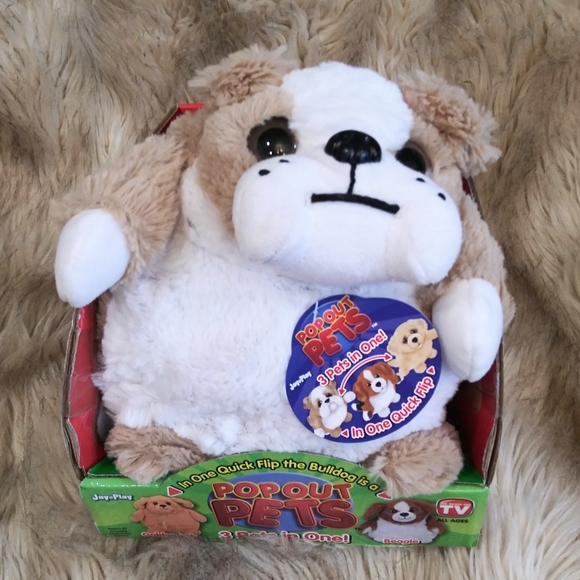 Popvout Pets | Toys | Beagle Pop Out Pets Plush Toy | Poshmark